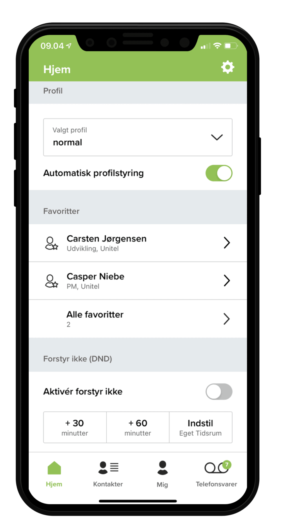 Mobil omstilling | Mobil-app med smarte features